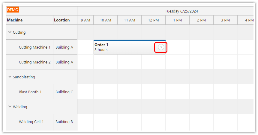 PHP Machine/Production Job Scheduling Application (MySQL) | DayPilot Code